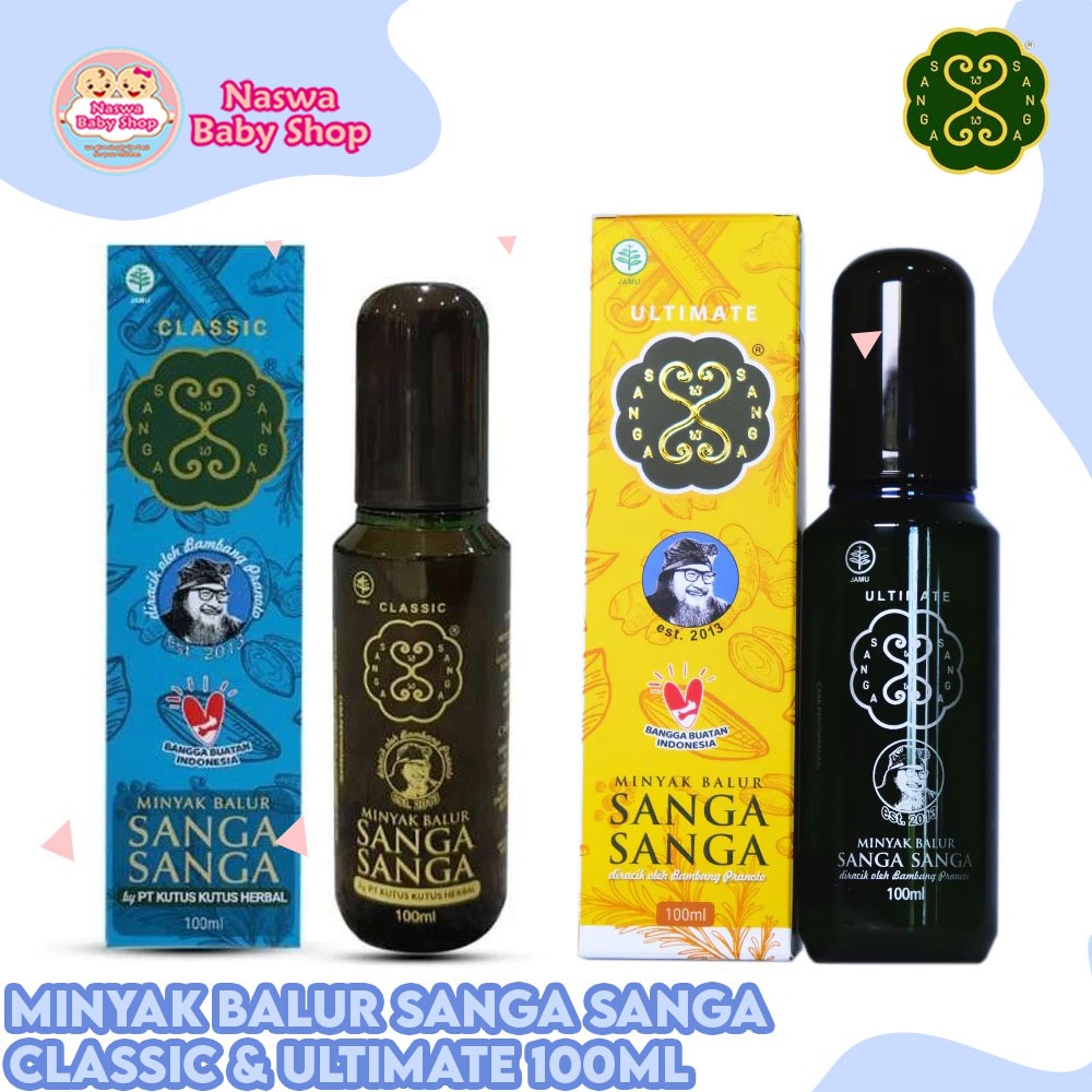 Jual Sanga Sanga Minyak Balur Classic & Ultimate 100ml | Shopee Indonesia