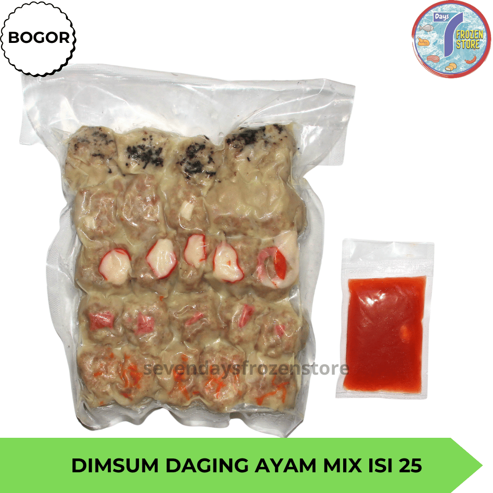 Jual Dimsum Daging Ayam Mix Frozen Beku Isi 25 Beku Frozen | Shopee ...