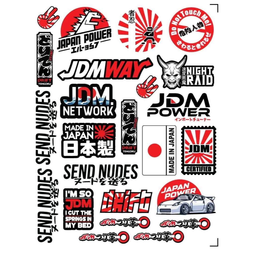 Jual Stiker Mobil, Stiker JDM, Sticker JDM, Stiker Mobil JDM, Japanese ...
