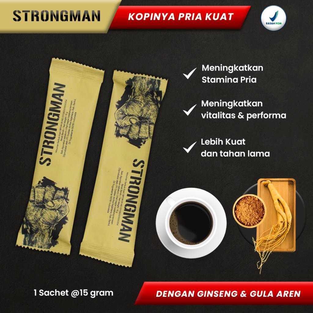Jual Kopi Strongman - Kopi Stamina 1 Sachet | Shopee Indonesia