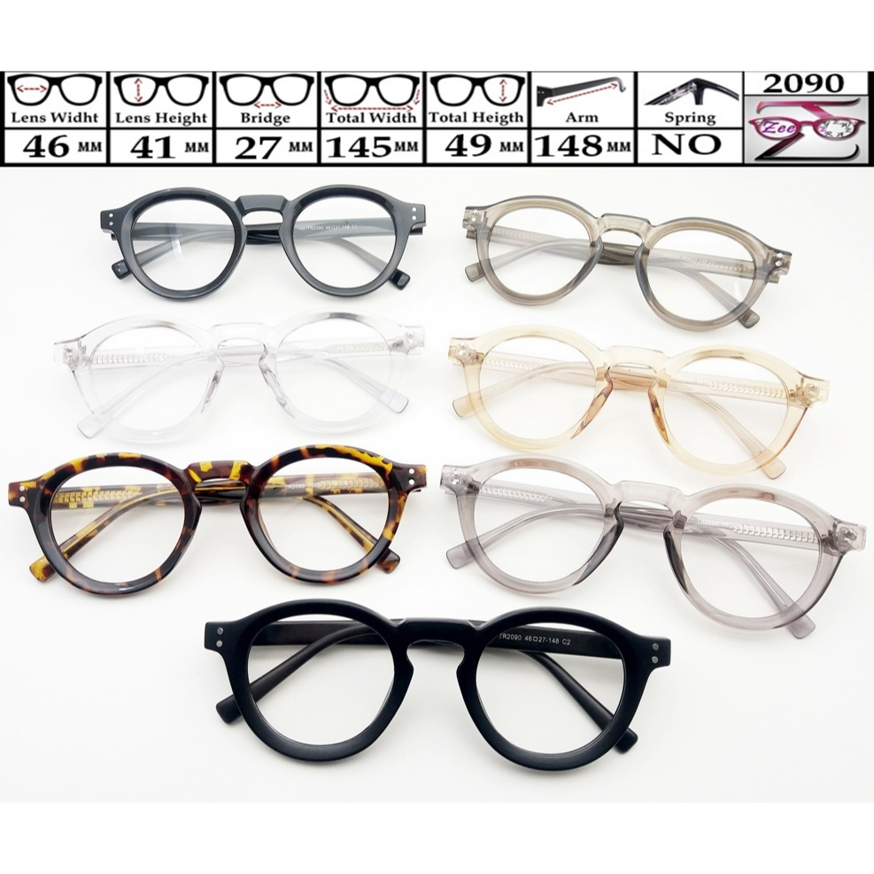 Jual Frame Kacamata Minus Bahan Tebal dan Kuat Korea Fashion Elegan ...