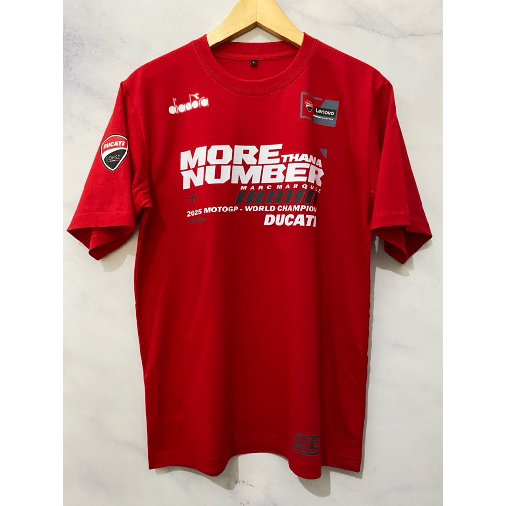 Jual kaos marc marquez world champion motogp 2025 more than a number ...