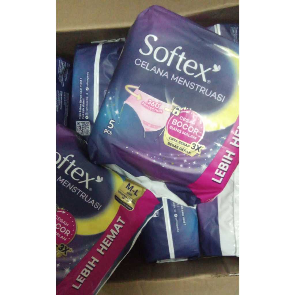 Jual Softex Celana Menstruasi M-L 5 Pcs | Shopee Indonesia