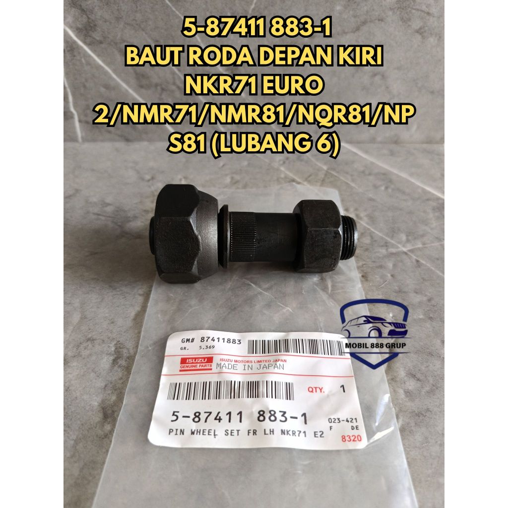 Jual BAUT RODA DEPAN (KIRI) ISUZU ELF NKR71 EURO 2 / NMR71 / NLR85 ...