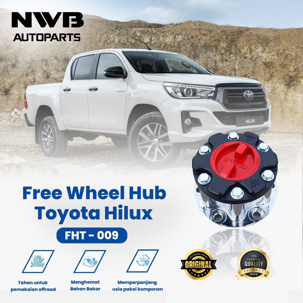 Jual NWB Freelock / Free Wheel Hub Mobil 4x4 Toyota Hilux - FHT-009 ...