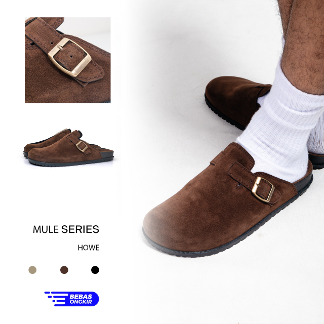 Jual TRAGEN footwear Sandal Slop Casual Pria - Howe Brown | Shopee ...