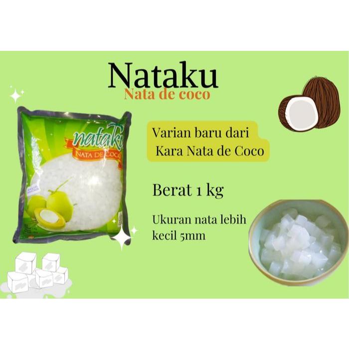 Jual Nataku nata de coco/jelly kelapa kecil 1 KG | Shopee Indonesia