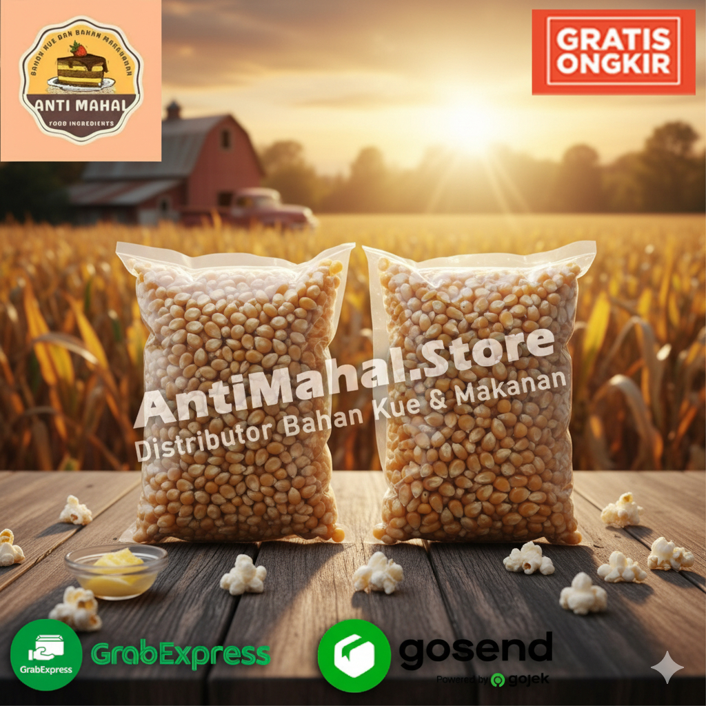 Jual Biji Jagung Popcorn 1kg / Biji Jagung Mentah Kering 1kg / Popcorn ...