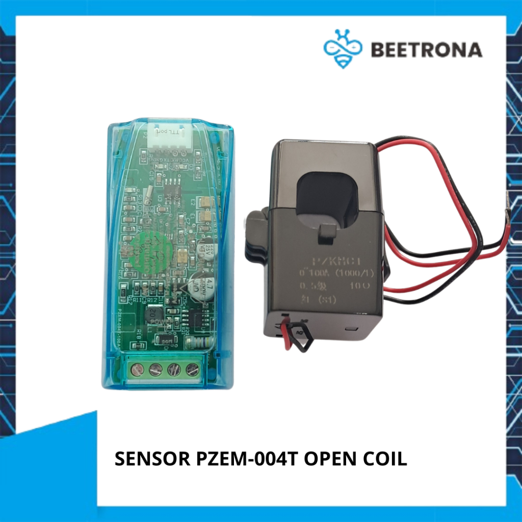 Jual PZEM-004T Open CT AC Voltage Current Monitoring Peacefair | Shopee ...