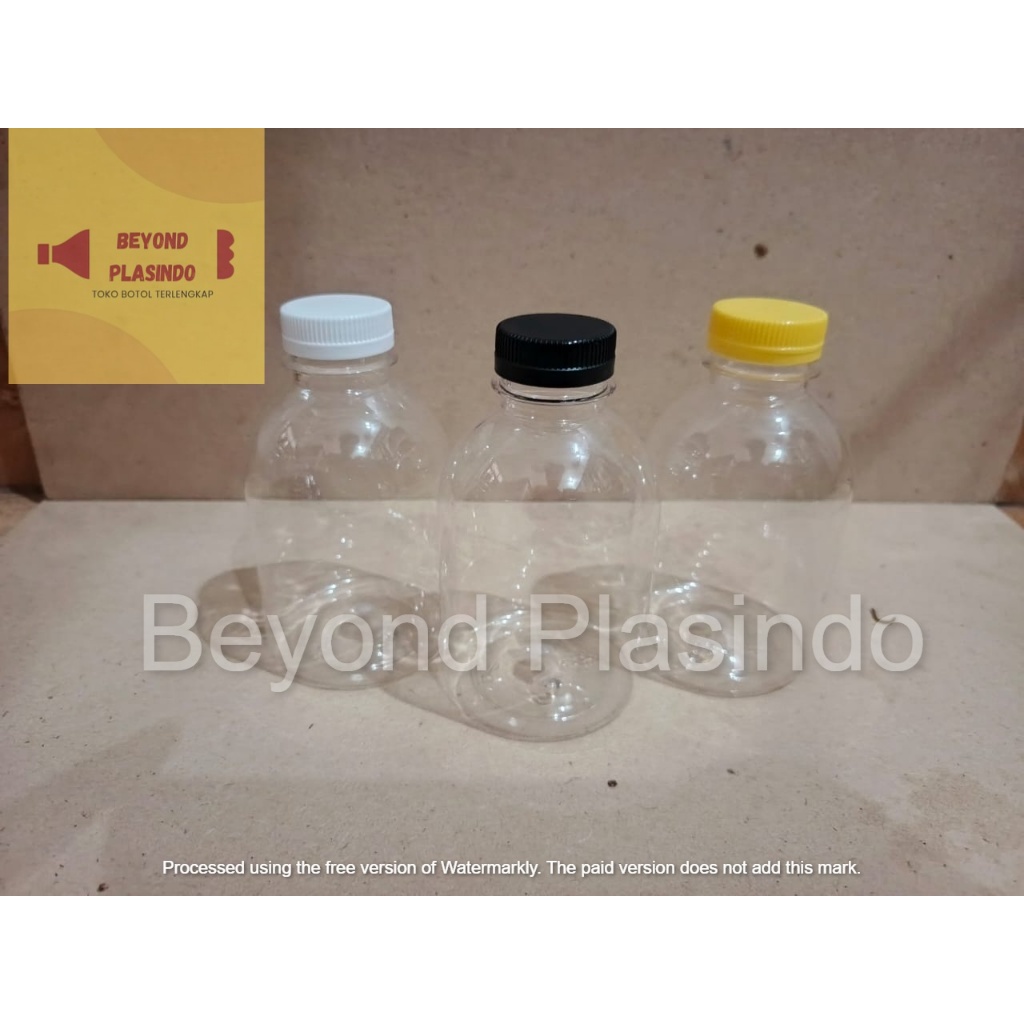 Jual Botol Gemoy 250ml SN/Botol 250 ml Plastik PET Tutup LN/ Botol ...