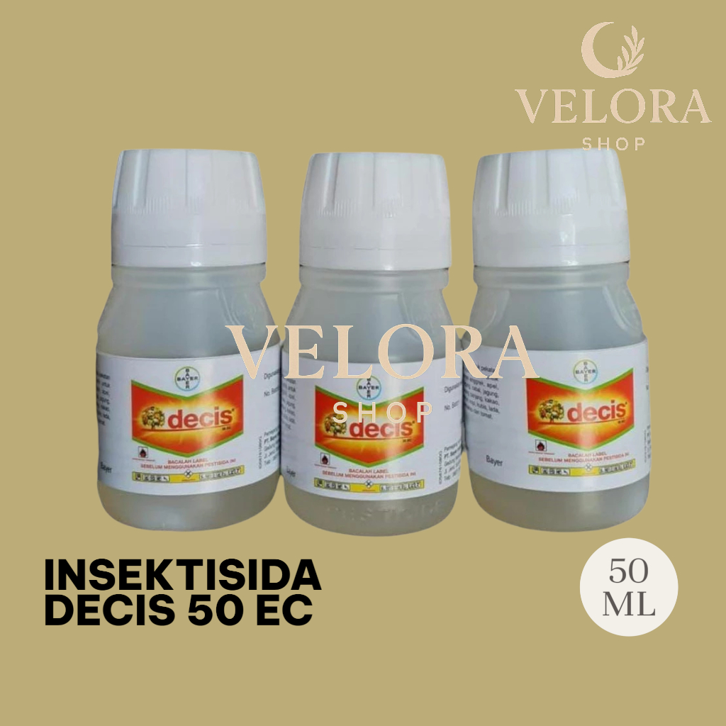 Jual Decis 25 EC - Insektisida Tanaman - Obat Tanaman - Bayer - 50 ML ...
