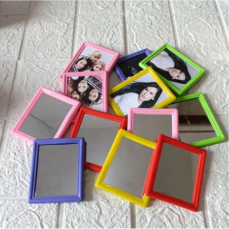 Jual Cermin Persegi Karakter Kaca Cermin Make Up Mini Kaca Travelling ...