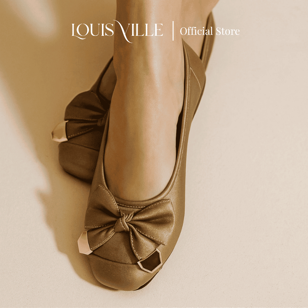 Jual LOUIS VILLE Dahlia Sepatu Flatshoes Kerja Wanita Korea Elegant 4 ...