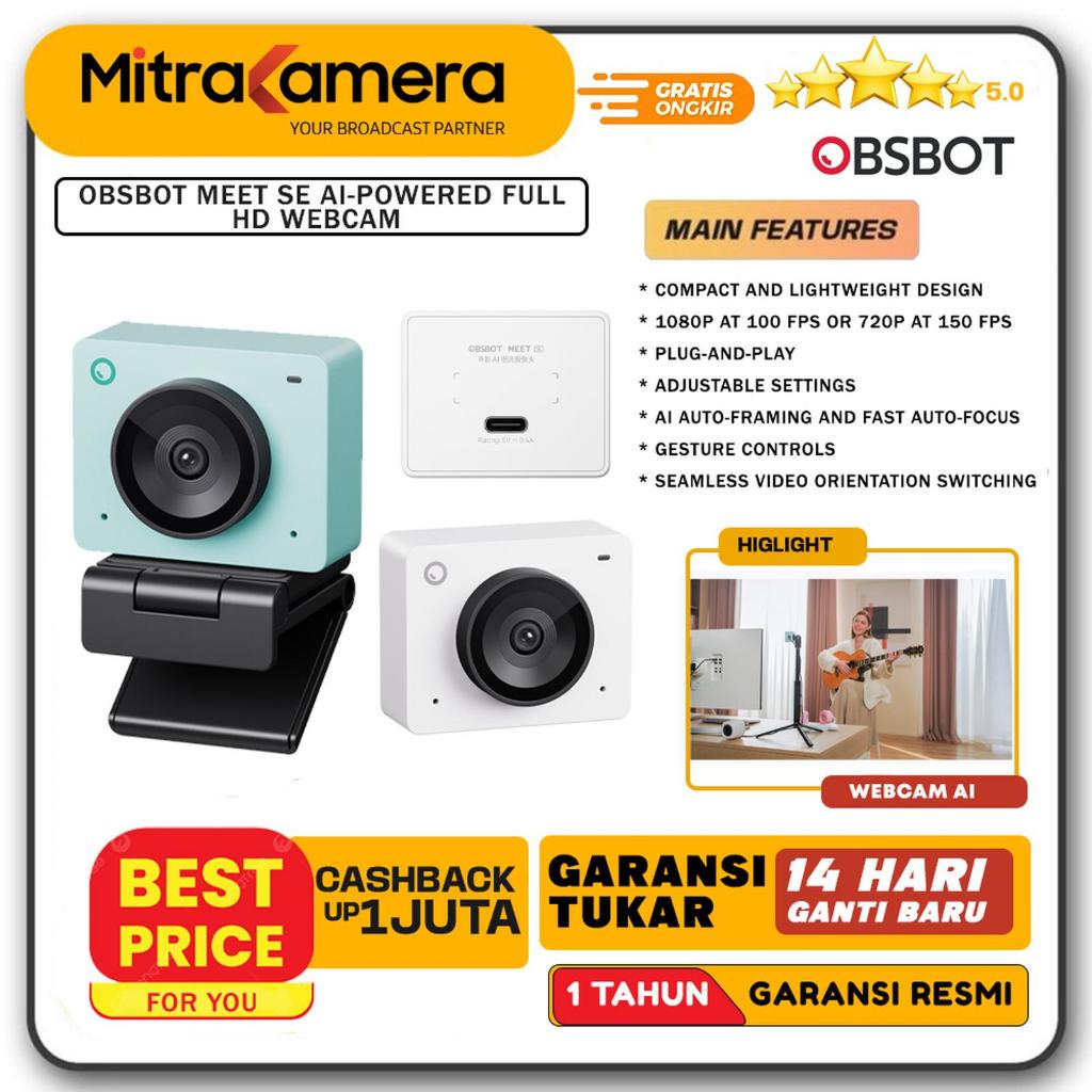 Jual OBSBOT Meet SE AI-Powered Full HD Webcam Kamera | Shopee Indonesia