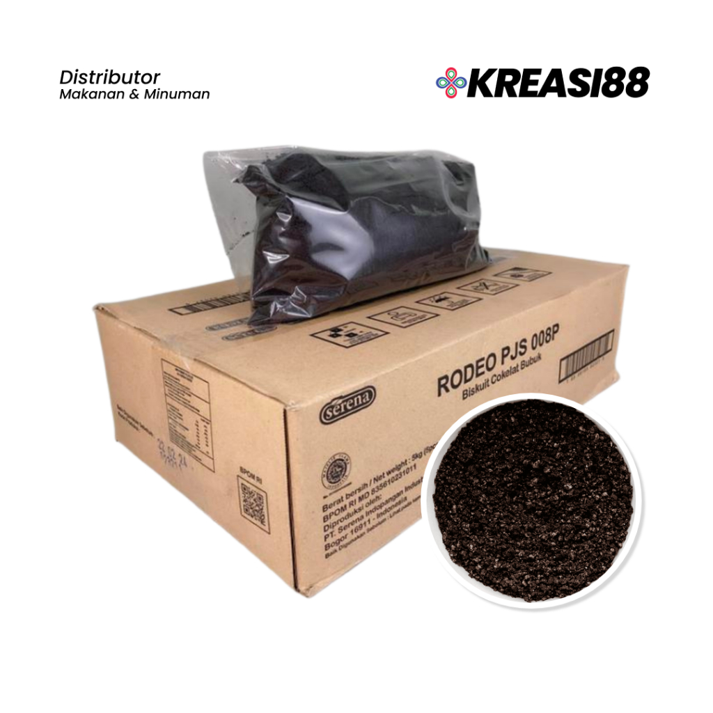 Jual Serena Rodeo Cookie Crumb Crumble 1kg Remahan Biskuit Coklat Untuk ...