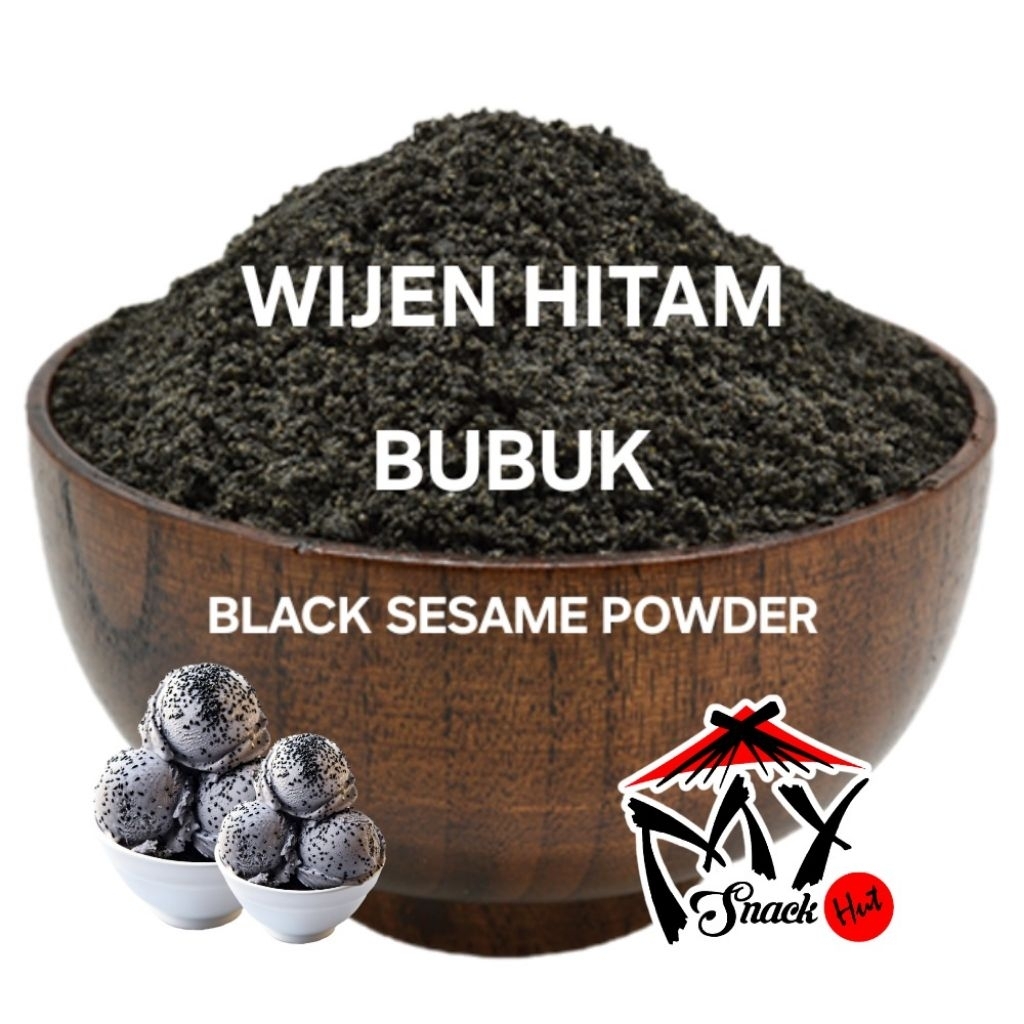 Jual WIJEN HITAM BUBUK 250GR MATANG HEIZHIMAFEN HEI ZHI MA FEN 黑芝麻粉 ROASTED BLACK SESAME POWDER ...