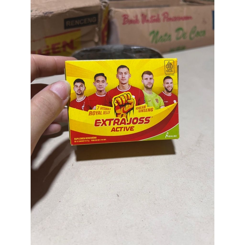 Jual Extra Joss Active 5 BOX (60 sachet) | Shopee Indonesia
