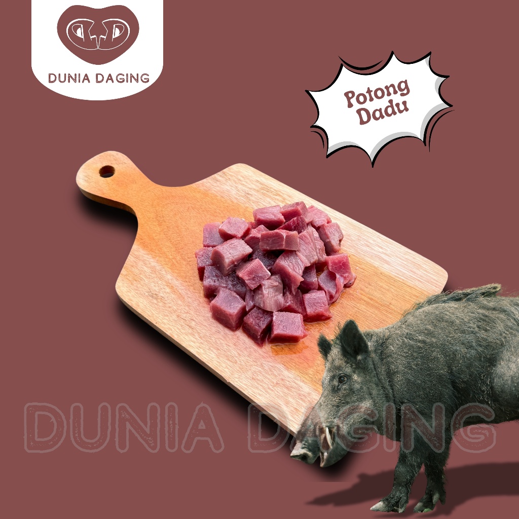 Jual Daging Celeng - POTONG DADU - Daging Babi Hutan - 1kg | Shopee ...