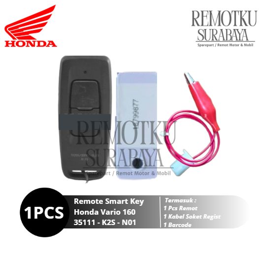 Jual Remote Keyless Smart Key Honda Vario 160 K2S Scoopy K2F Original ...