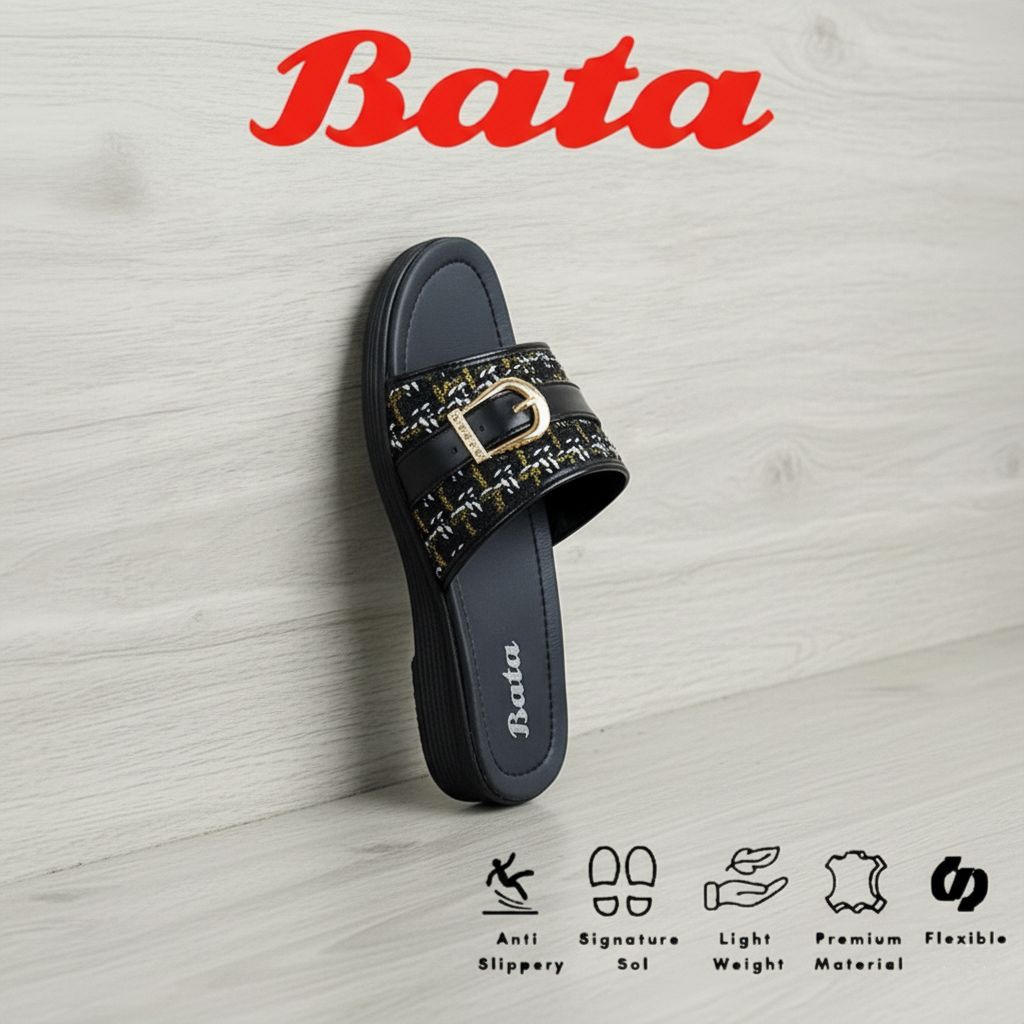 Jual BATA Sandal Wanita Platform Terbaru Sendal wanita Selop Korean ...