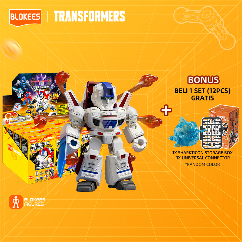 Jual [BARU] BLOKEES Figures Transformers mini Figures Defender Version ...