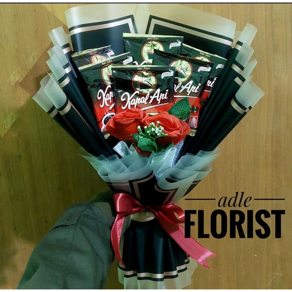 Jual COFFEE BOUQUET ELEGAN / BUKET KOPI / KADO WISUDA / KADO COWOK ...