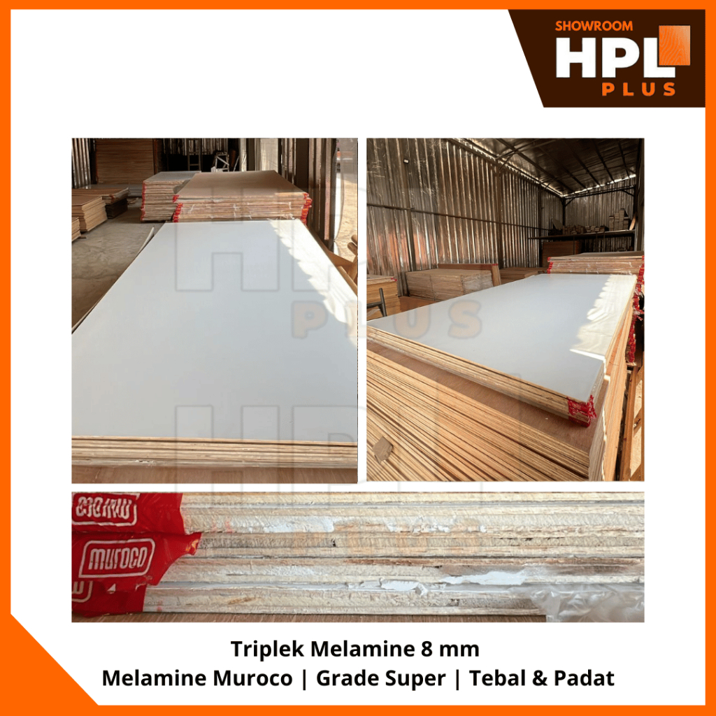 Jual Triplek Melamine 8 mm Putih Doff | Kayu Lapis Premium Furniture ...