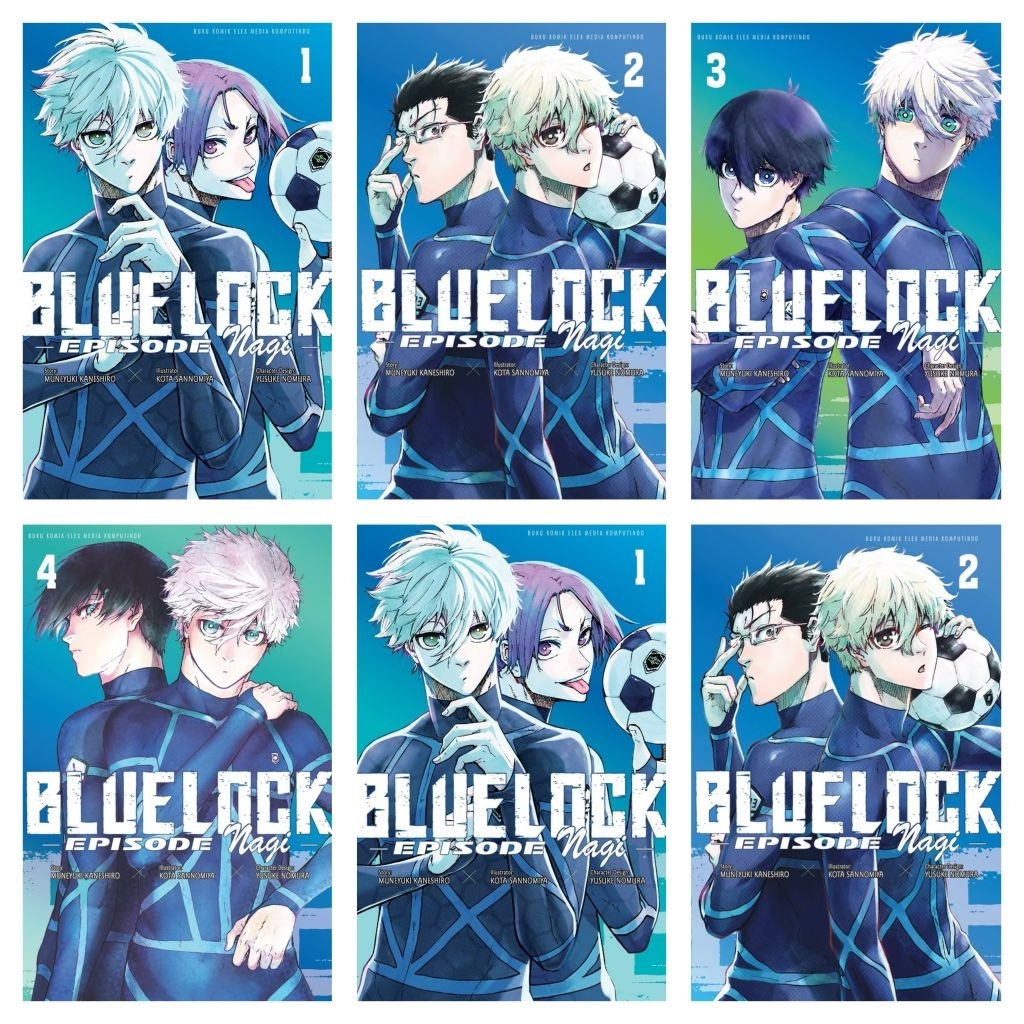 Jual Buku Komik Blue Lock Bluelock - Episode Nagi Vol. 1 2 3 4 by ...