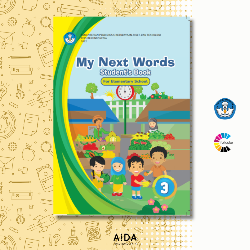 Jual Buku Siswa Pelajaran Bahasa Inggris Kelas 3 SD My Next Words ...