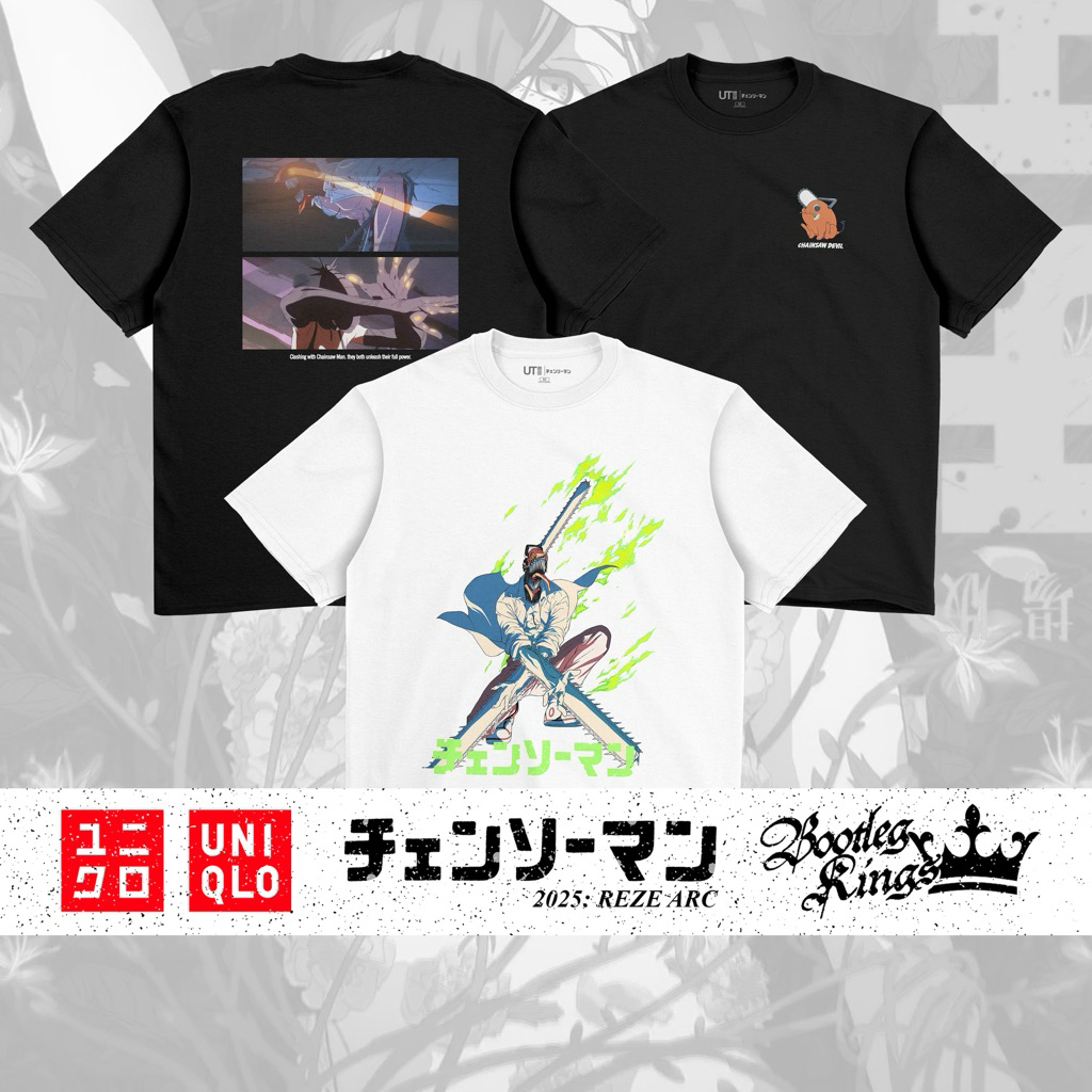Jual [HOT] UNIQLO X CHAINSAW MAN REZE ARC MOVIE 2025 UT GRAPHIC T-SHIRT ...