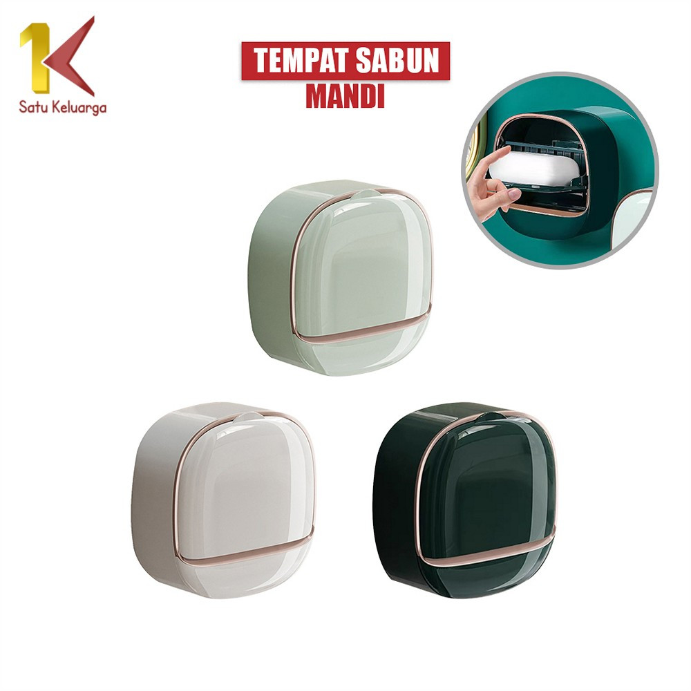 Jual Satu Keluarga Tempat Sabun Batang Tempel Dinding C1375 Rak Sabun ...