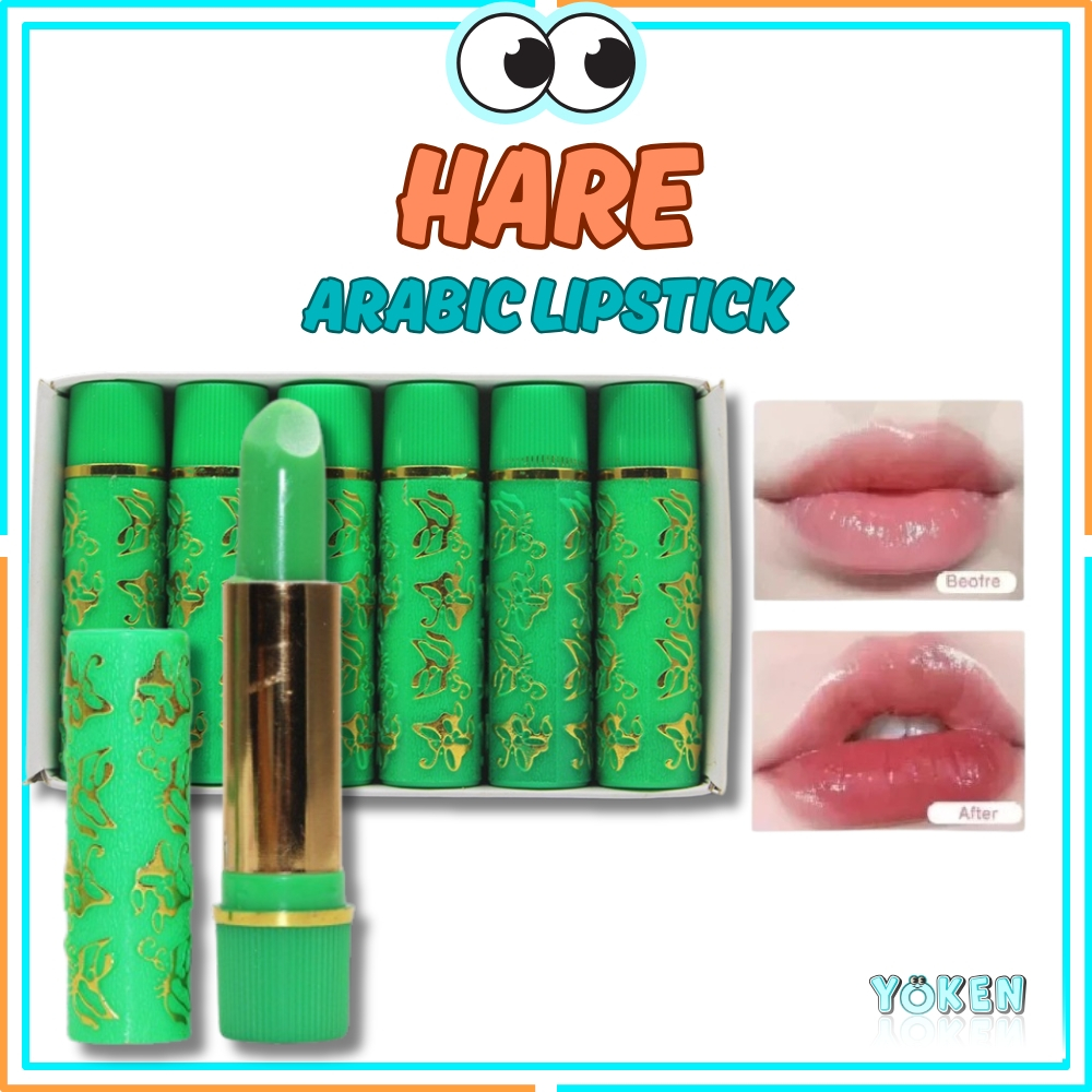 Jual YO! Lip Balm ORIGINAL Lipstick Hare Magic Arab L 14/33 Hijau HALAL ...