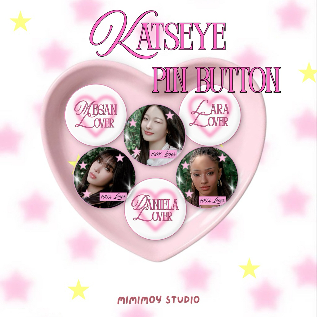 Jual KATSEYE Pin Button Set | Shopee Indonesia