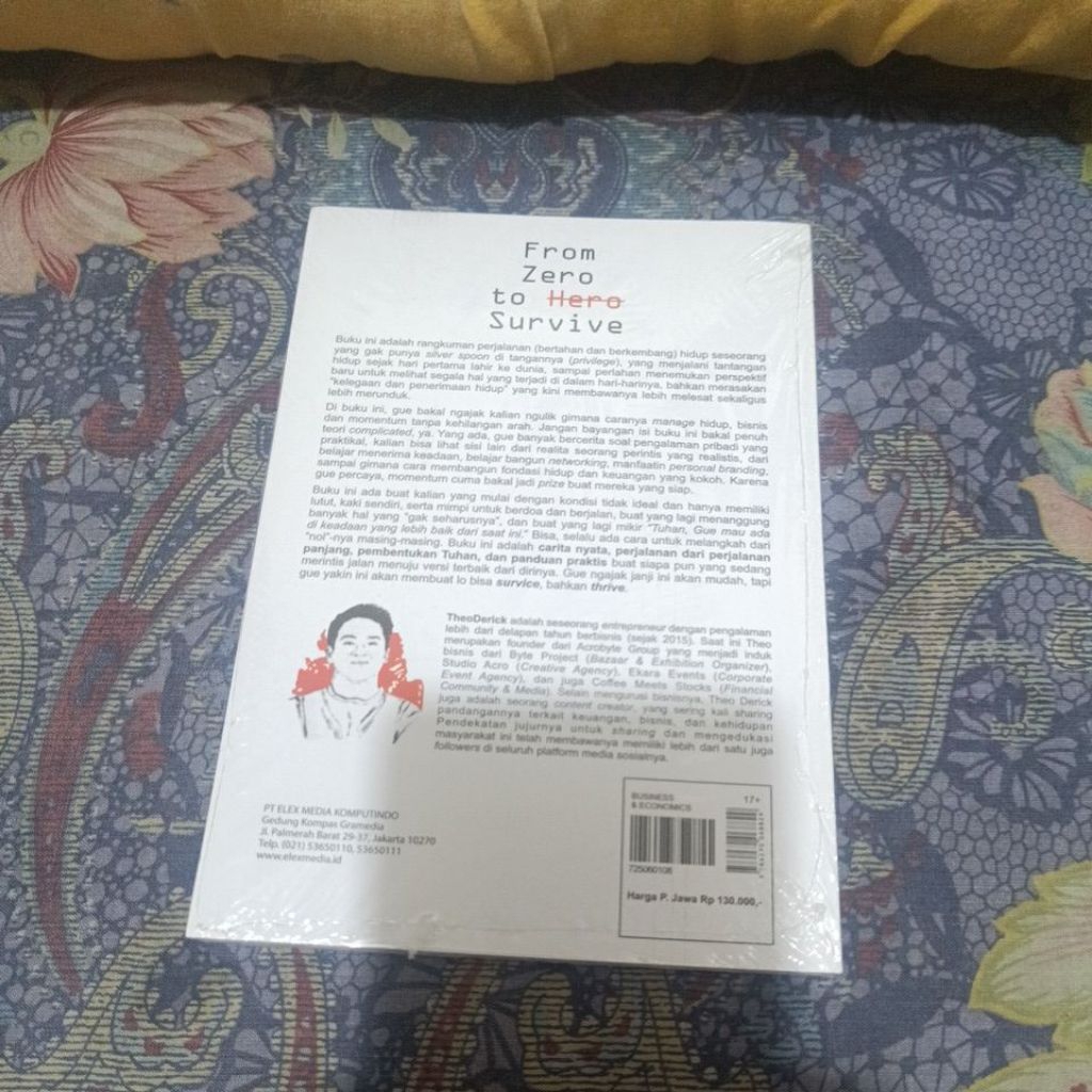 Jual Judul Buku From zero to Hero Survive By Theo Derick | Shopee Indonesia