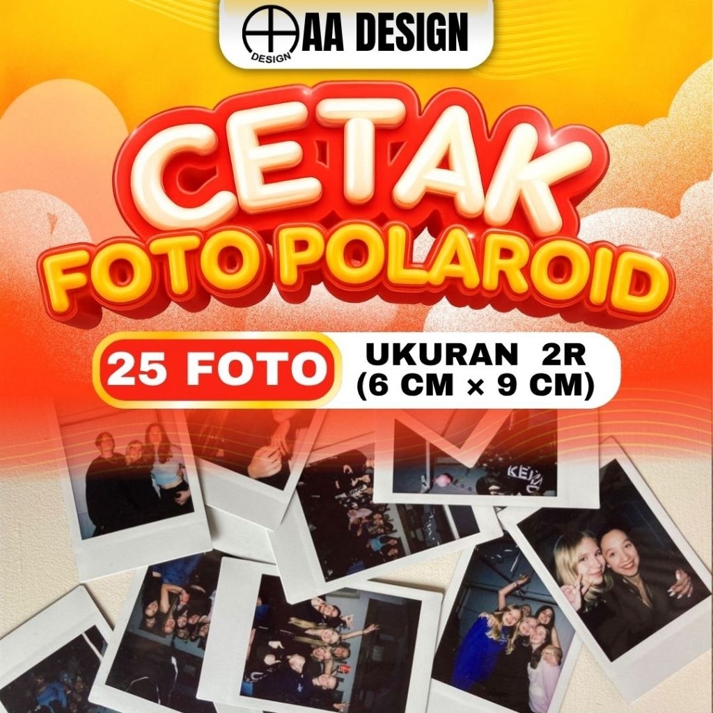 Jual Cetak Foto Polaroid Custom – 1 Paket Isi 25 Foto – Bahan Art Paper ...