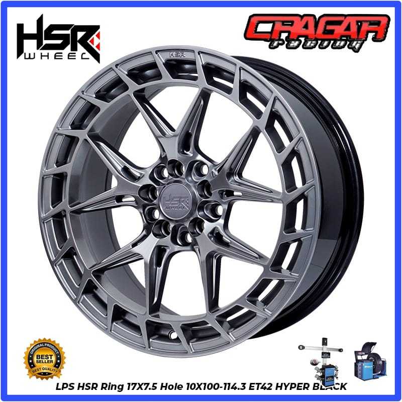 Jual Velg Mobil Hsr Lps R17 Hole 5x100 Buat New Avanza Xenia Alltis ...