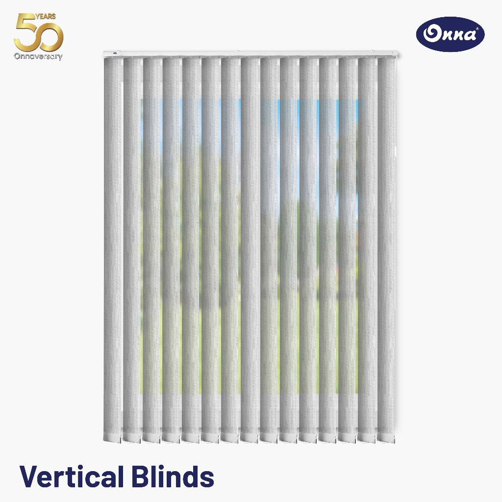 Jual VERTICAL BLINDS ONNA 127mm Box Mini Blackout Seri 31xx dan 33xx ...