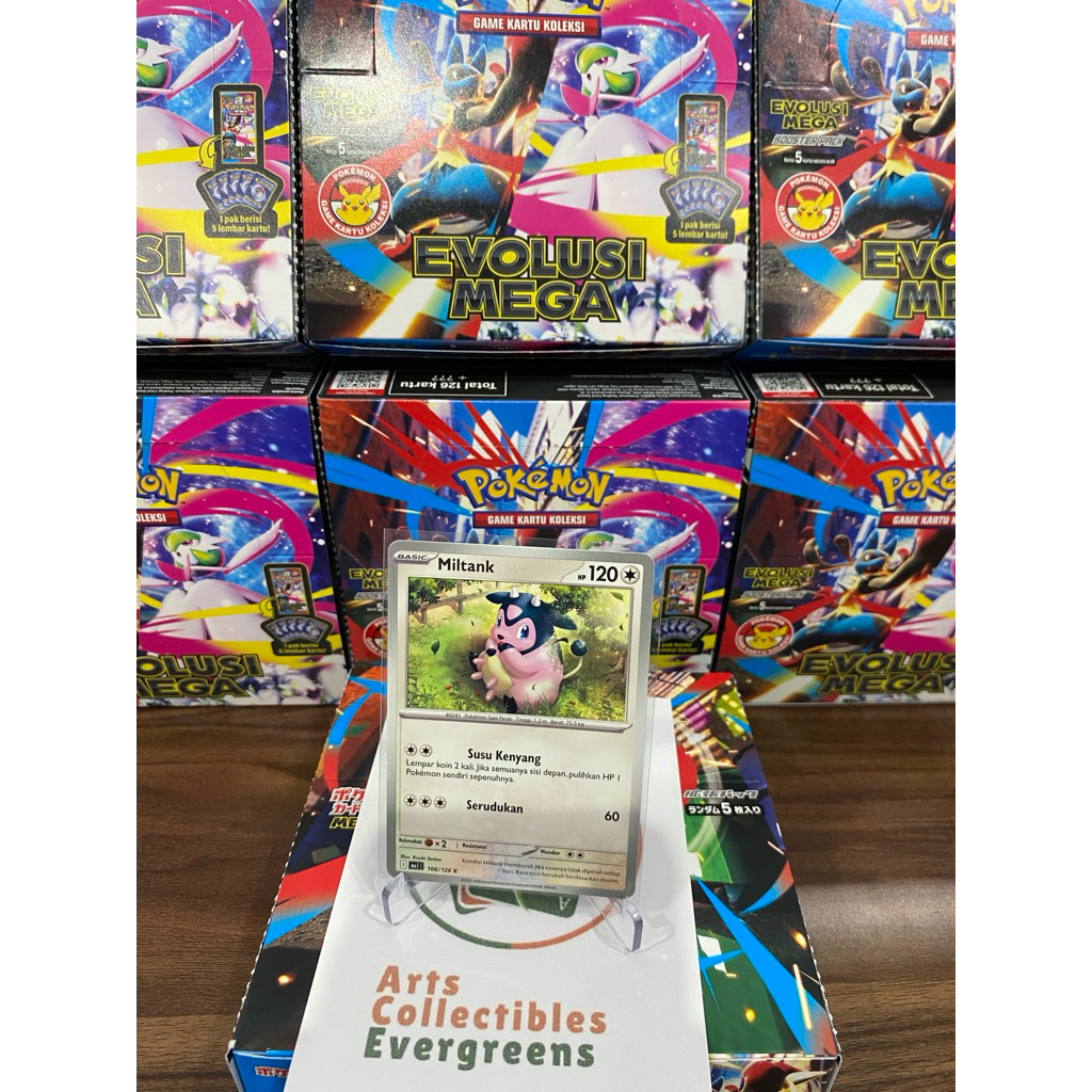 Jual Miltank C 106/126 MA1 Evolusi Mega (ID) Indonesia Kartu TCG ...
