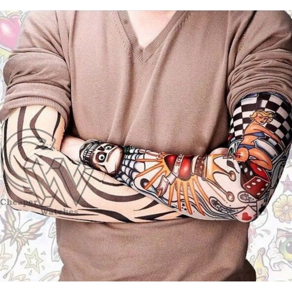Jual handsock manset tato lengan tangan stoking | Shopee Indonesia