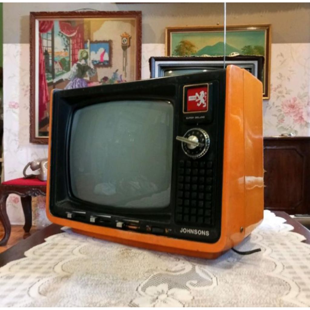 Jual Televisi TV Jadul Merk JOHNSONS Antik Vintage Lawas Tua Kuno Retro ...
