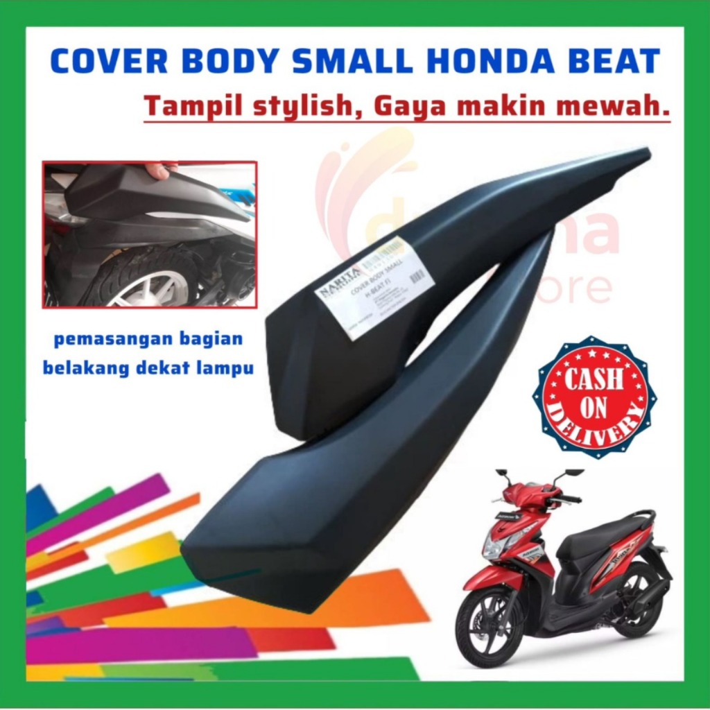 Jual Cover Body Kecil Honda Beat FI 2013 2014 2015 / Cover Sambungan ...