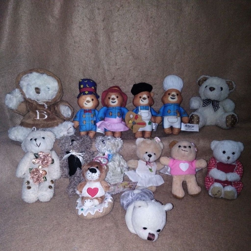 Jual Ganci Teddy Petit Coup magnet, Suzy's zoo,Paddington, sepasang ...