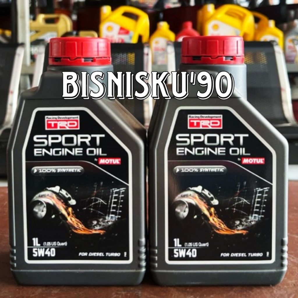 Jual MOTUL TRD Sport Engine 5W-40 DIESEL 1L 61733 | Shopee Indonesia