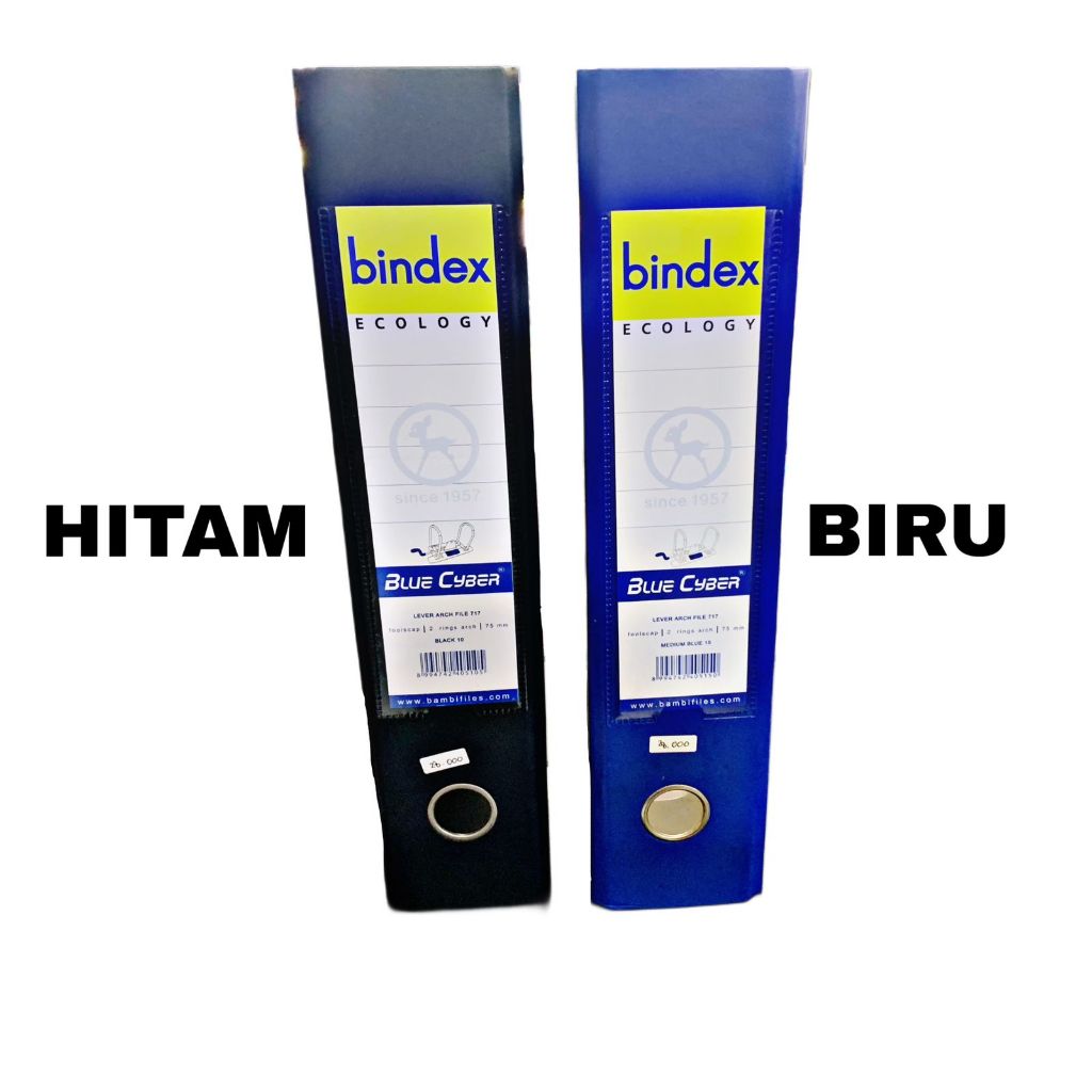 Jual BINDEX ODNER F4 717 BIRU DAN HITAM ( PACK ) | Shopee Indonesia