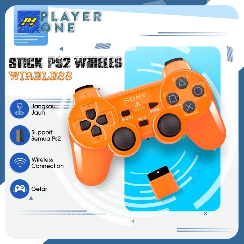 Jual Stik Stick PS2 Wireless - Stik PS2 Wireless Original SONY ...