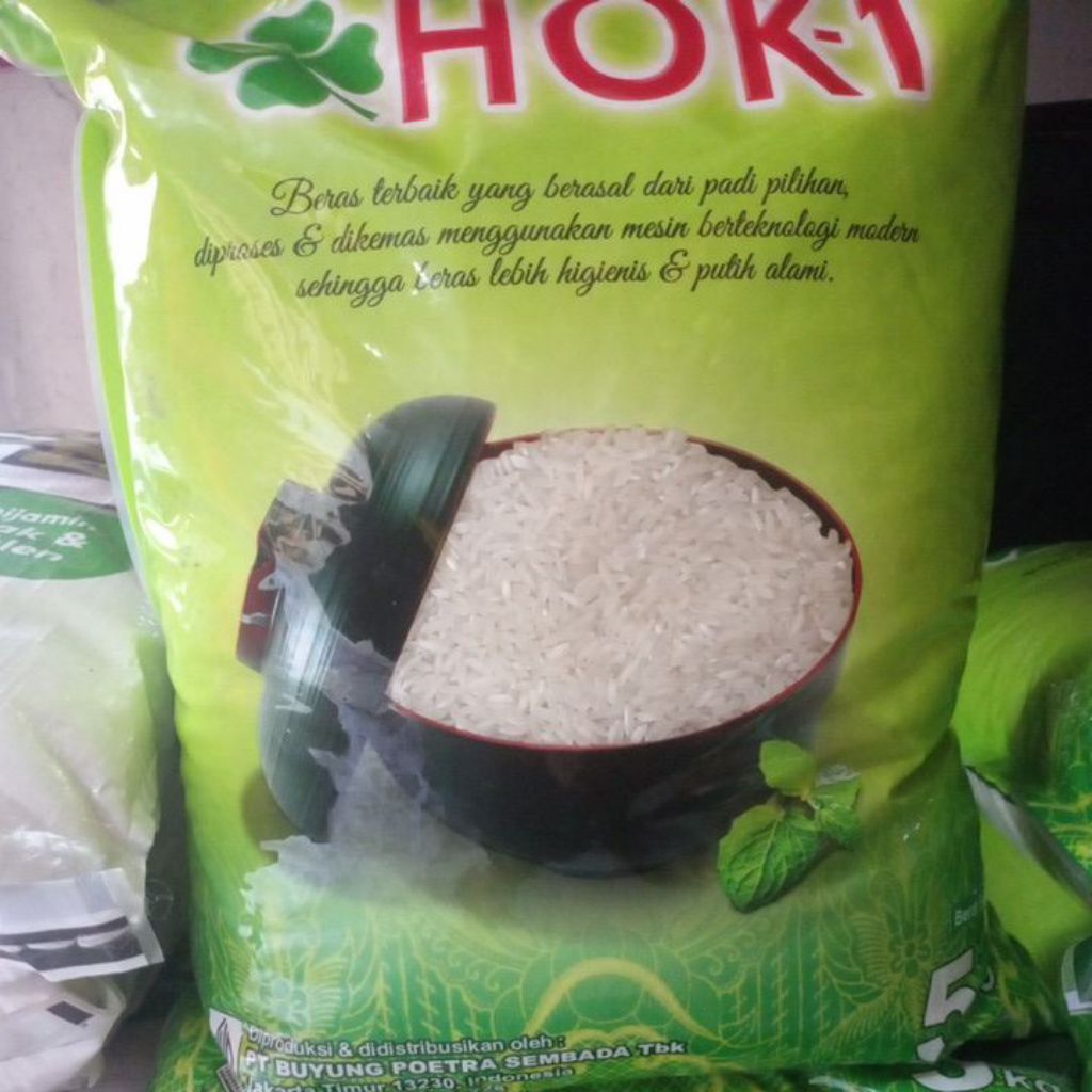 Jual Beras hoki 5 kg | Shopee Indonesia