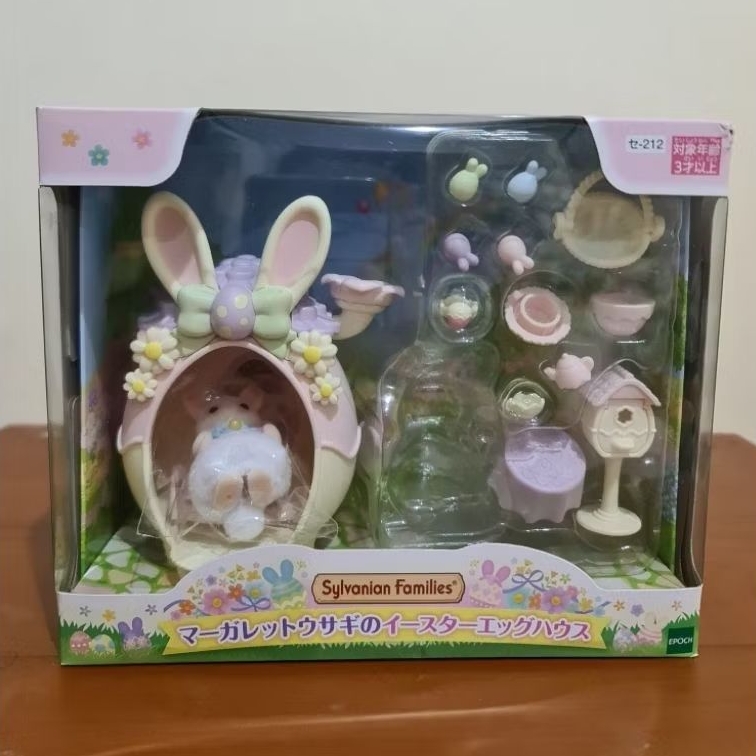 Jual Sylvanian Families Easter Egg House Marguerite Rabbit Set | Shopee ...