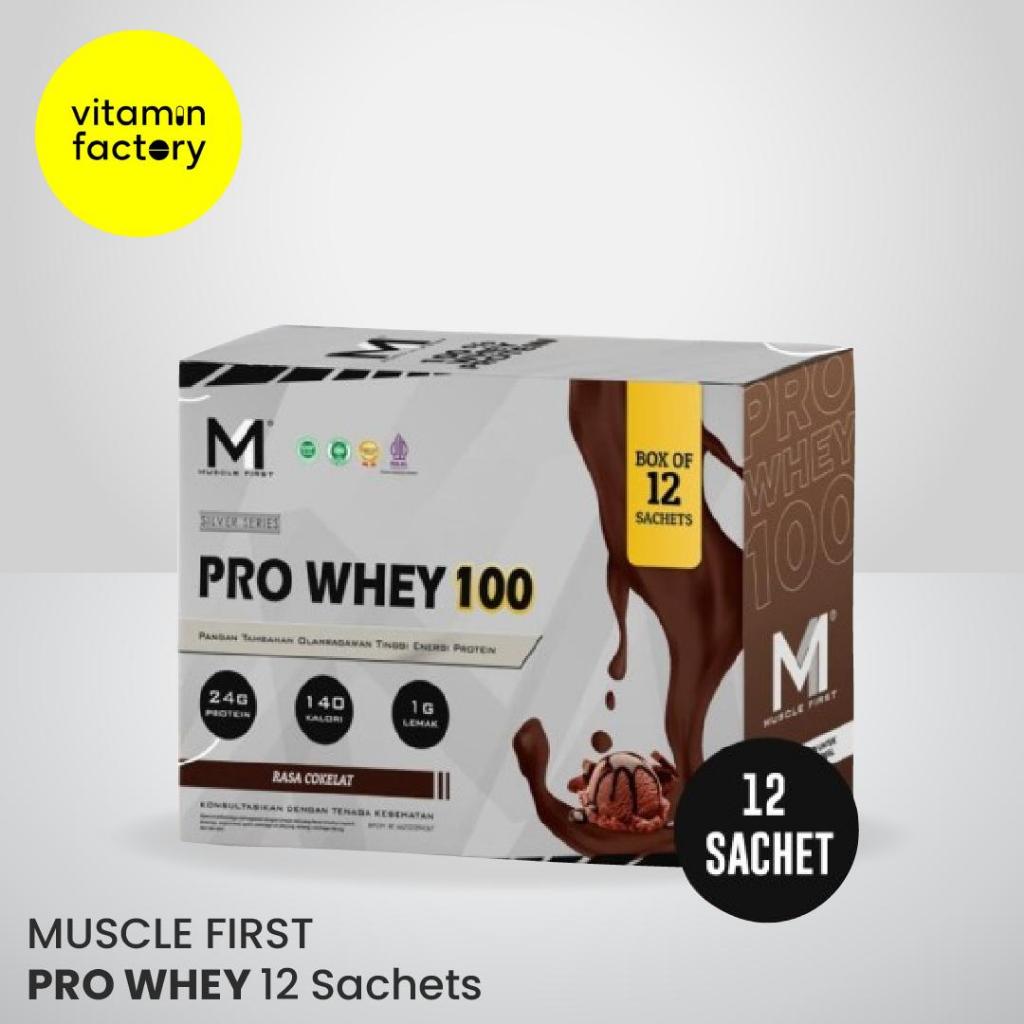 Jual M1 Muscle First Pro Whey Box 12 Sachet | Shopee Indonesia
