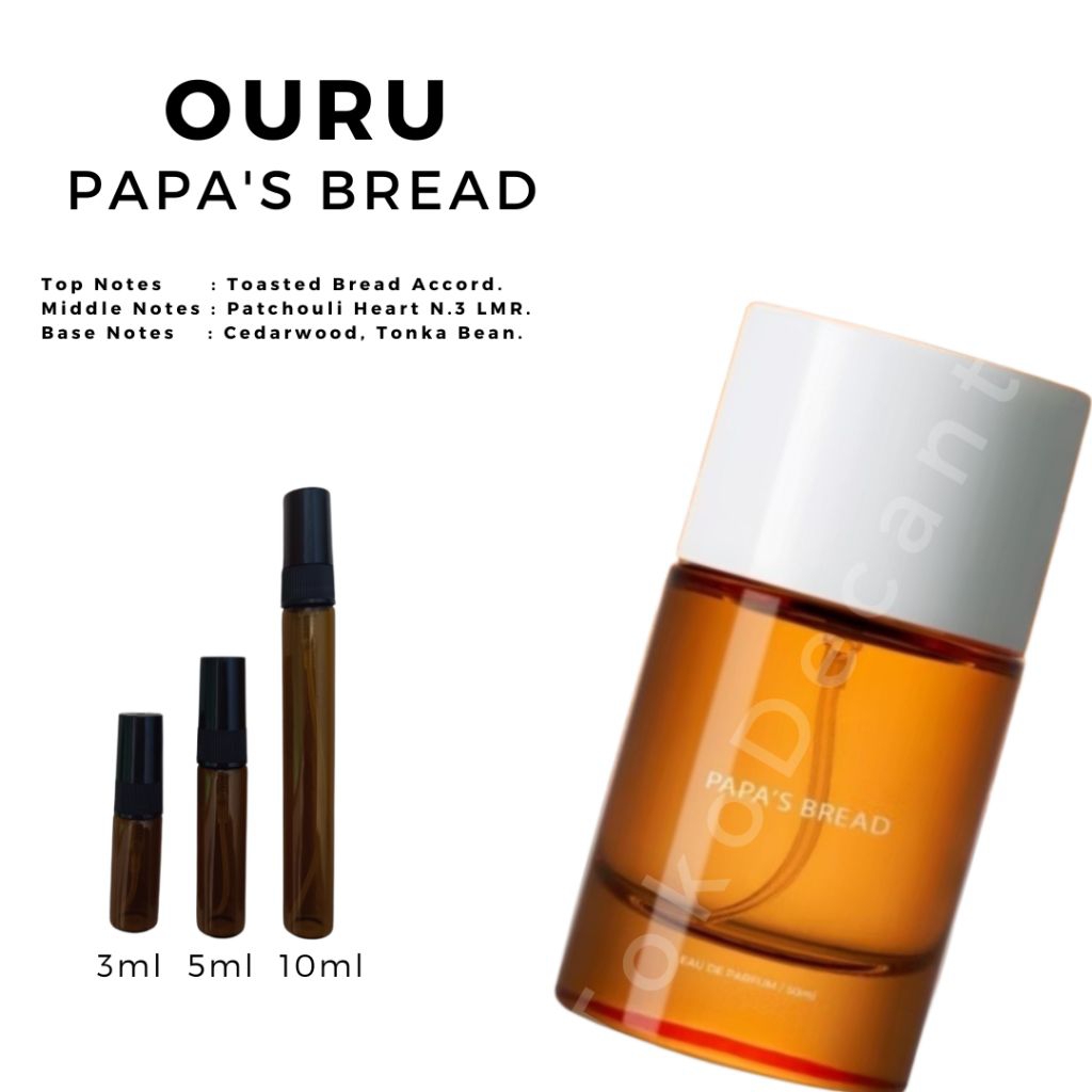 Jual Decant / Vyal OURU - Papa's Bread | Shopee Indonesia