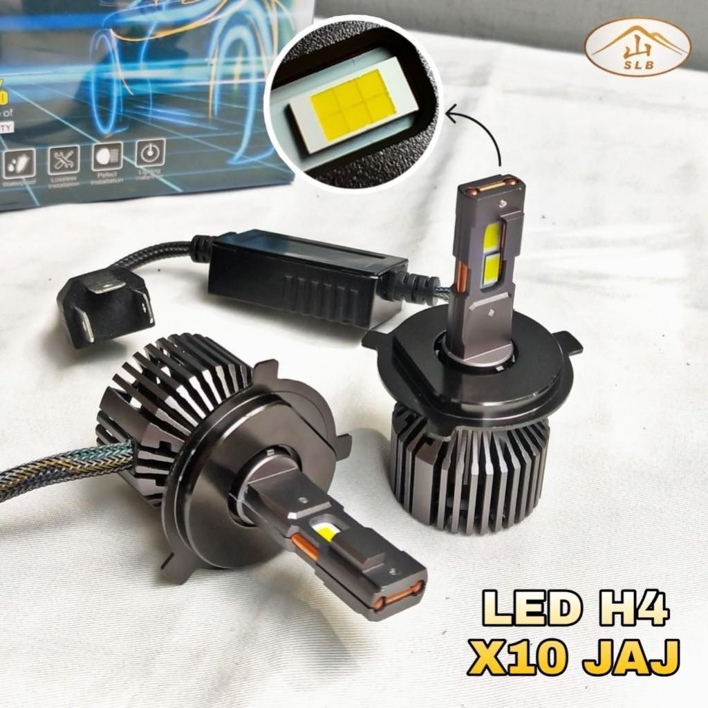 Jual LED X10 JAJ 150W H1/H4//H7/H11/HB4/HB4 | Shopee Indonesia